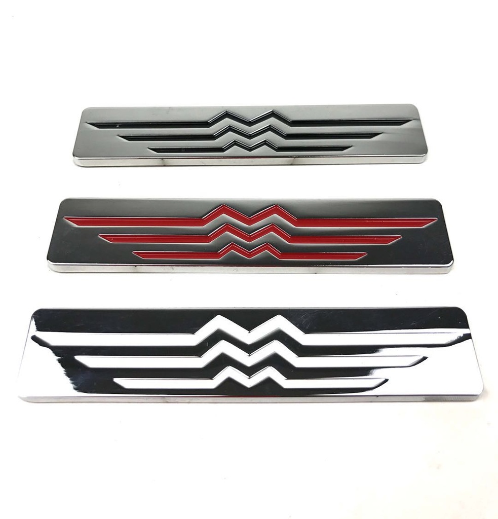 Chrome Vintage Mazda Logo (Version 1) | CarbonMiata